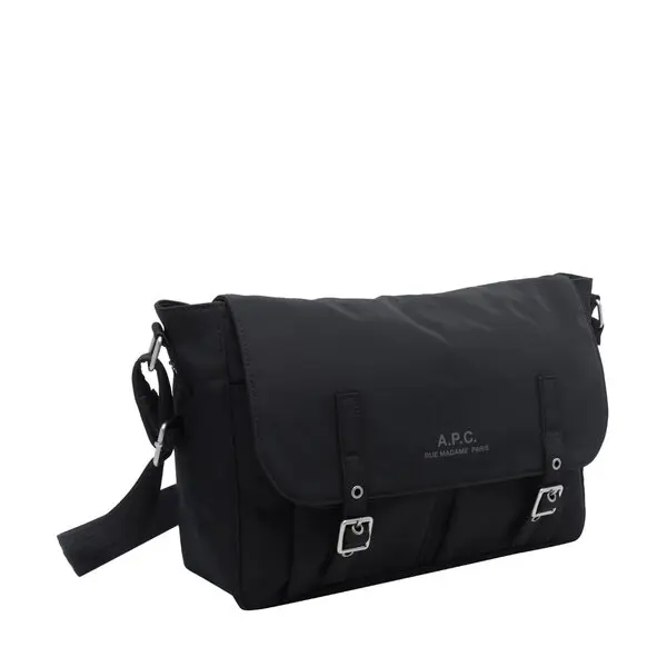 A.p.c. Archive Messenger Bag - Black