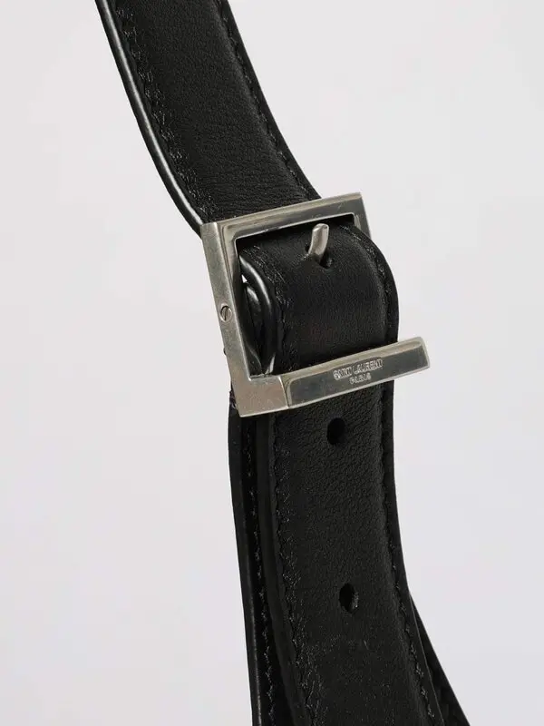 Saint Laurent Leather Shoulder Bag - Black
