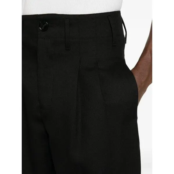 AMI Paris Virgin Wool Straight-leg Trousers