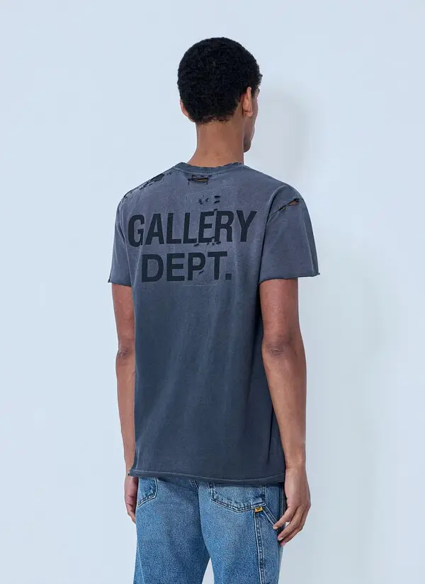 GALLERY DEPT. Distressed Cotton Jersey T-shirt