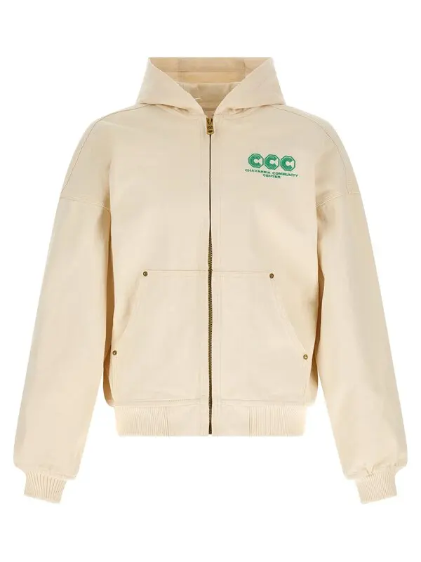 WILLY CHAVARRIA Juggernaut Workwear Hoodie - Yellow