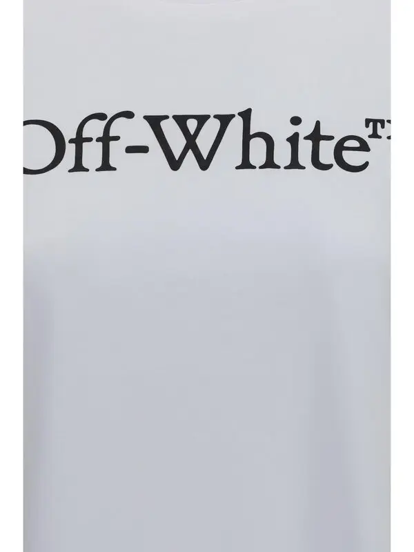 Off-White Big Logo Bookish T-shirt - White
