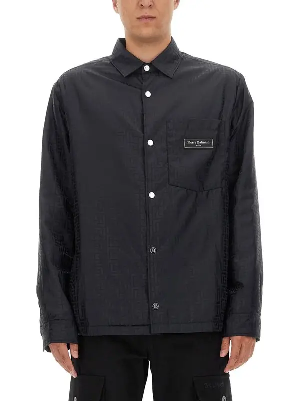 Balmain Jacket With Logo