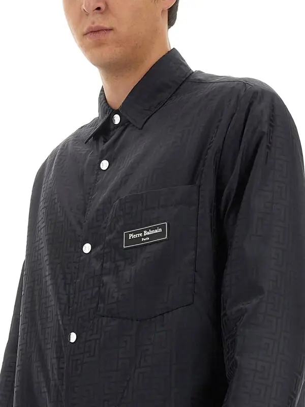 Balmain Jacket With Logo