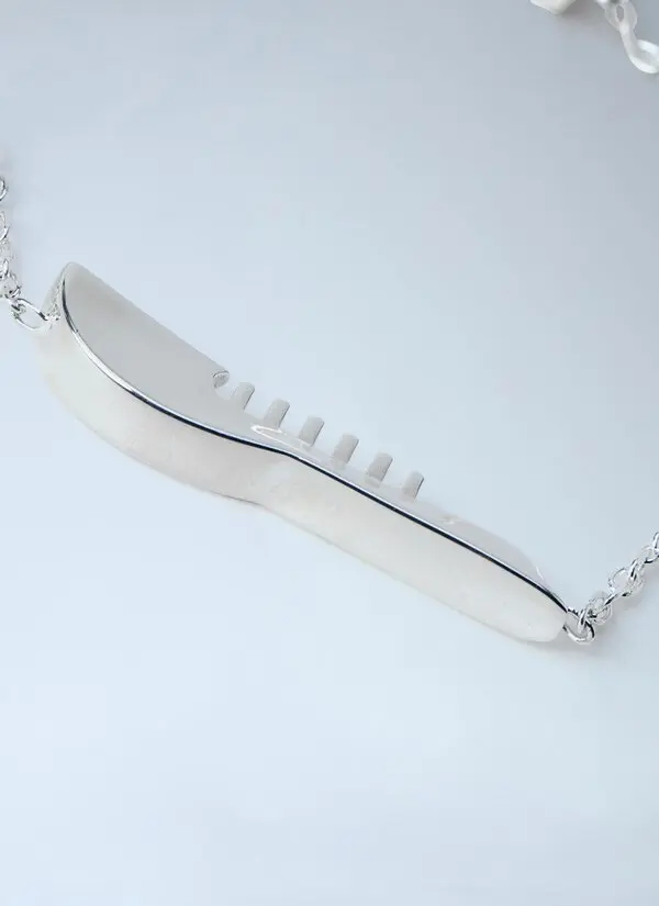 Bottega Veneta Sterling Chain Bracelet - Silver