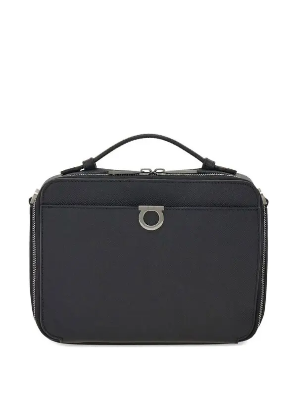 FERRAGAMO Gancini Leather Crossbody Bag