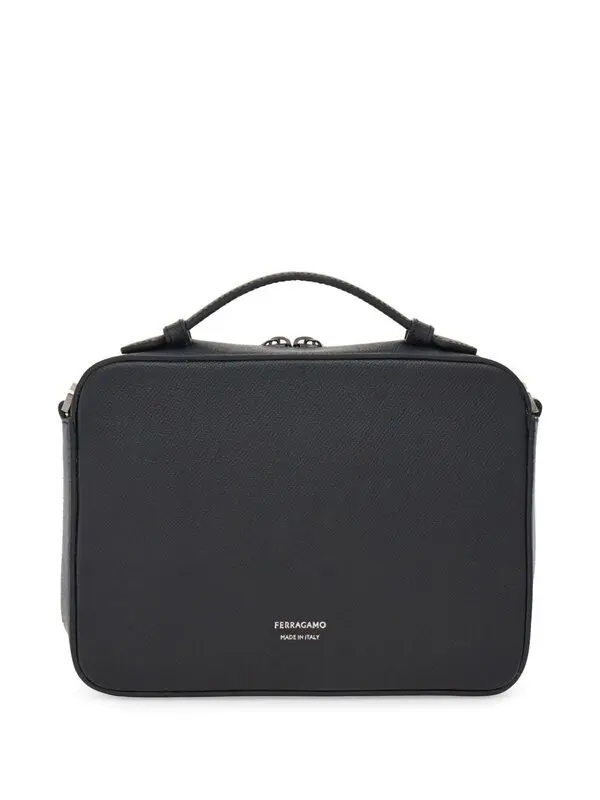 FERRAGAMO Gancini Leather Crossbody Bag