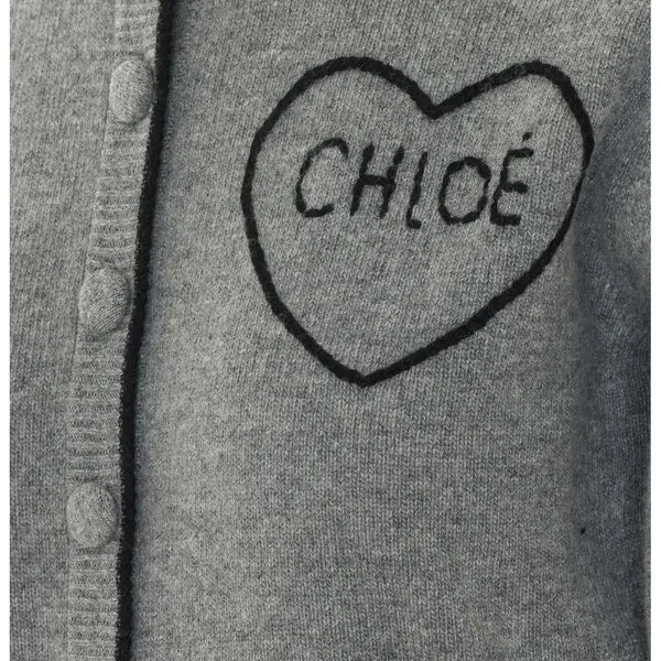 Chloé Knitted Logo Cardigan