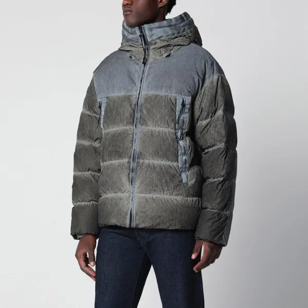 C.P. COMPANY Eco-chrome R Mixed Goggle Down Jacket