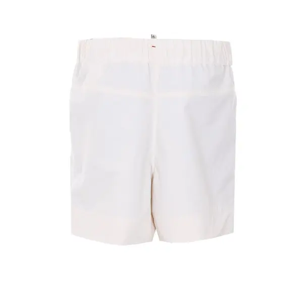 Moncler Logo Shorts - White