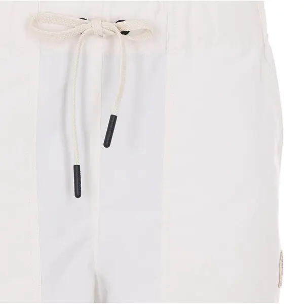 Moncler Logo Shorts - White
