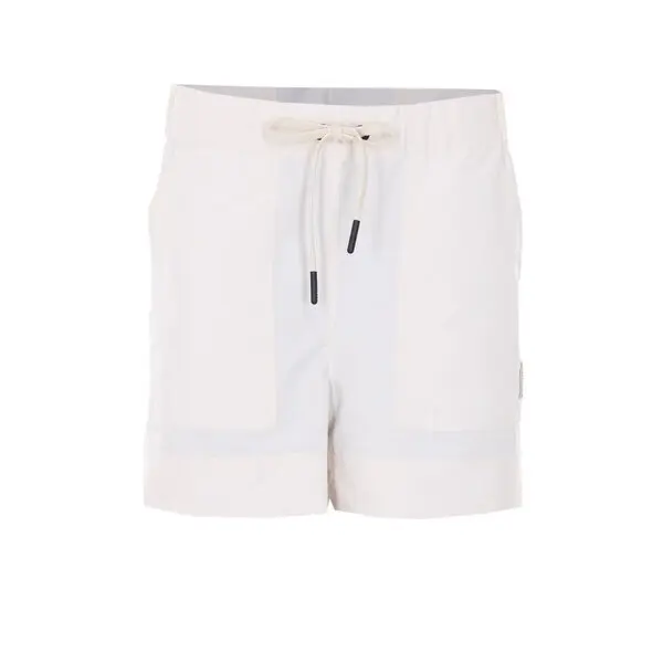 Moncler Logo Shorts - White