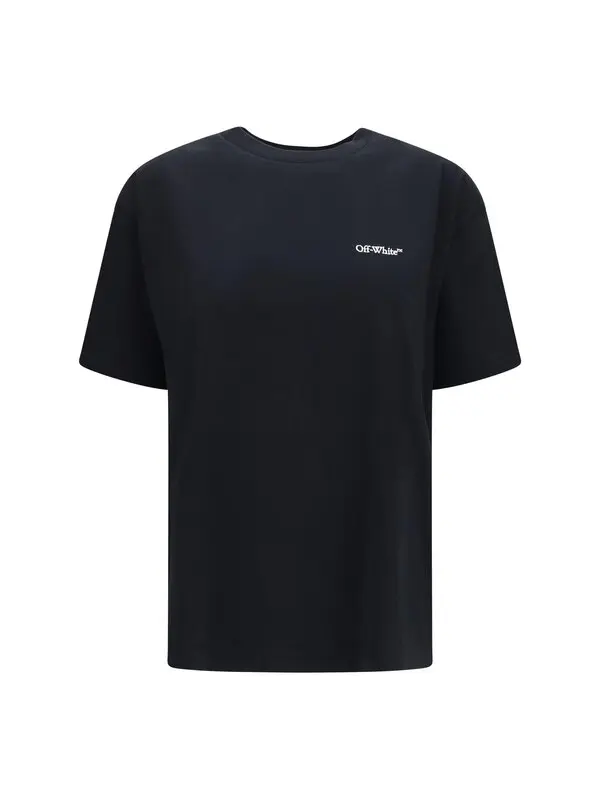 Off-White Arrow Out Flower T-shirt - Black