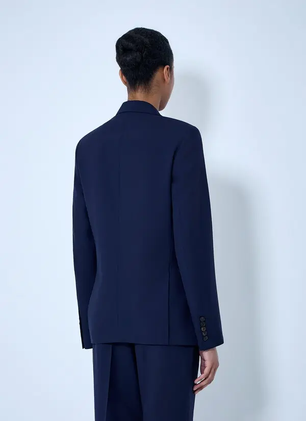 Dries Van Noten Double-breasted Wool Blazer