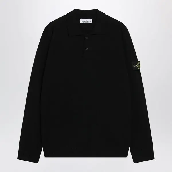 Stone Island Wool Polo Sweater