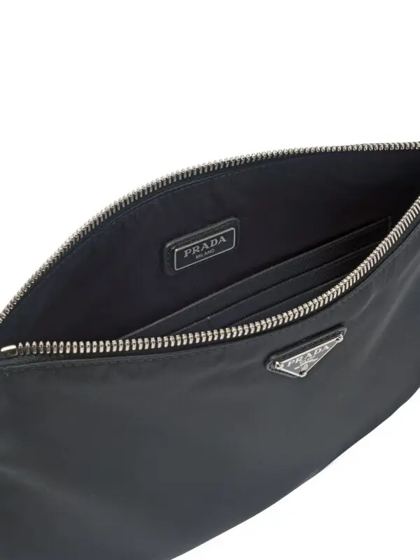 Prada Re-nylon And Saffiano Pouch