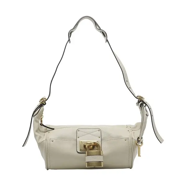 Chloé Paddington Shoulder Bag - White