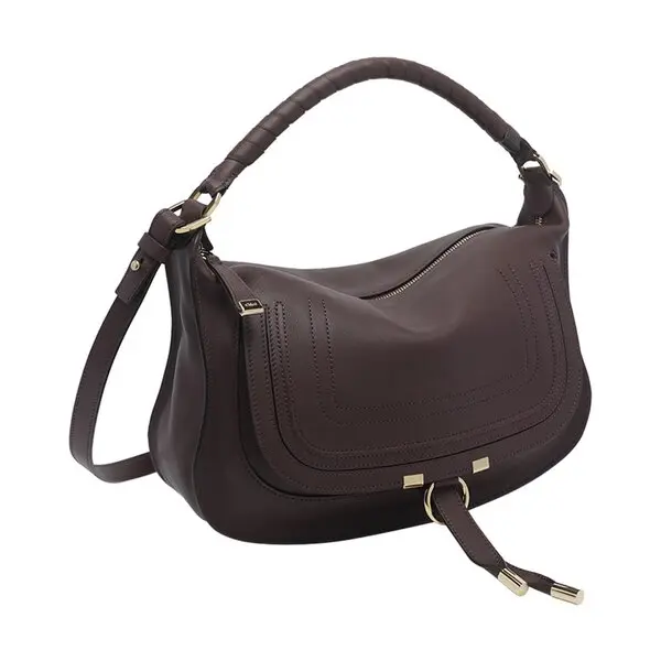 Chloé Marcie Shoulder Bag - Brown