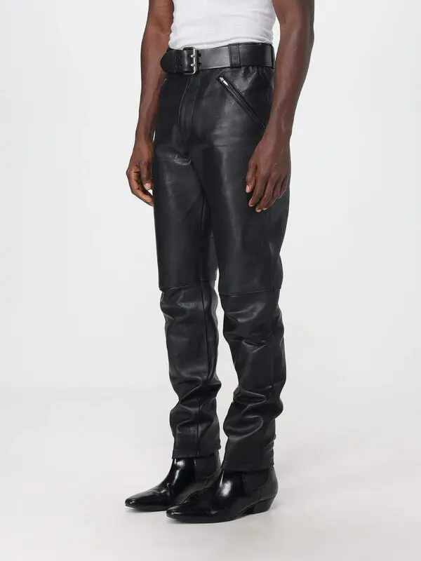 Saint Laurent Leather Trousers