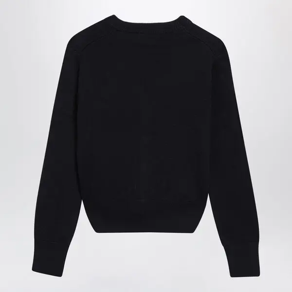 AMI Paris De Coeur Wool Cardigan