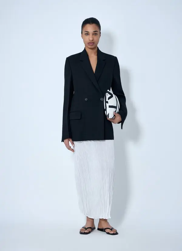 TOTEME Double-breasted Blazer - Black