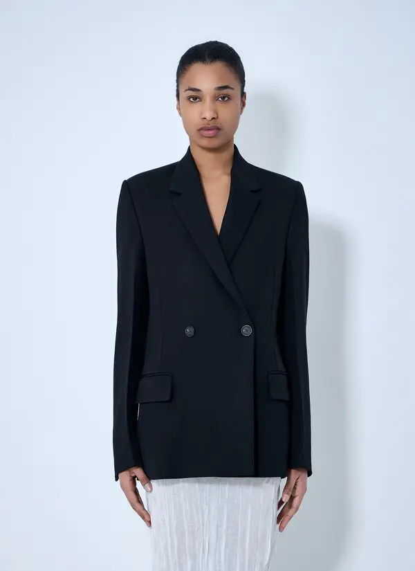 TOTEME Double-breasted Blazer - Black