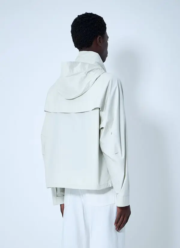 LEMAIRE High-collar Utility Jacket - White