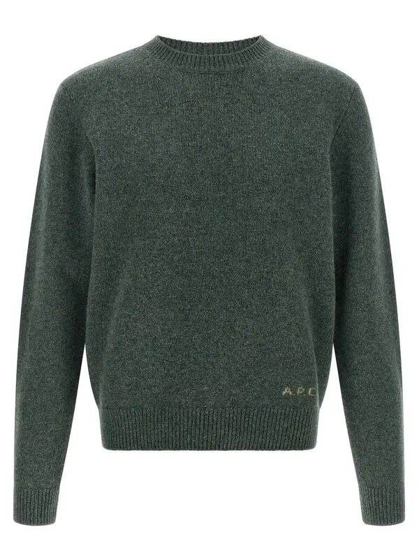 A.p.c. Edmond Wool Jumper - Green