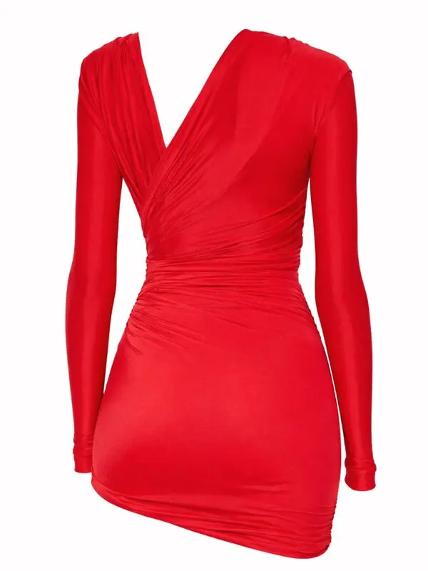 Balenciaga Draped Mini Dress