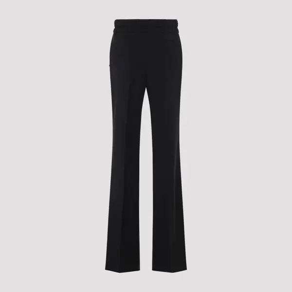 Sportmax Cera Virgin Wool Wide Leg Pants