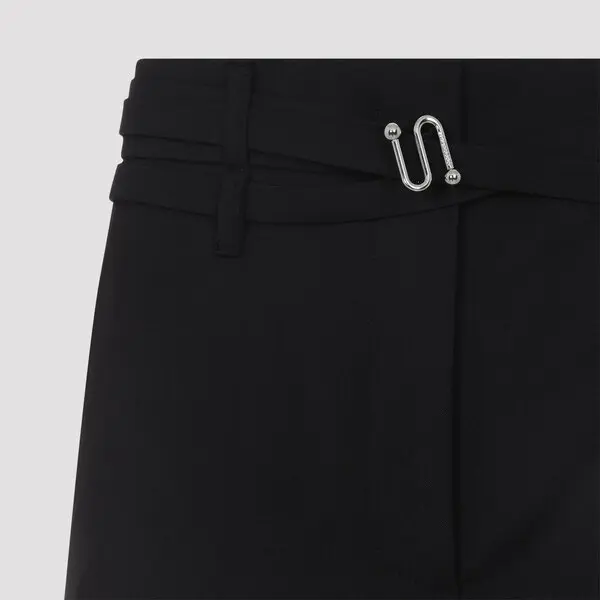 Sportmax Cera Virgin Wool Wide Leg Pants