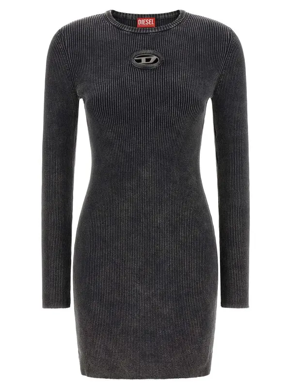 DIESEL® M-anchorage-ls' Dress - Black