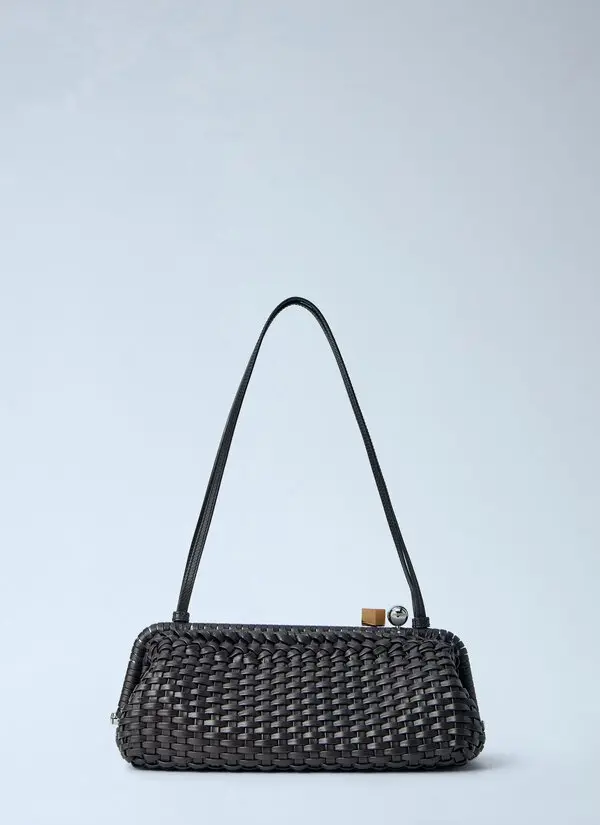 Jacquemus La Grande Pochette Salon Clutch Bag - Brown