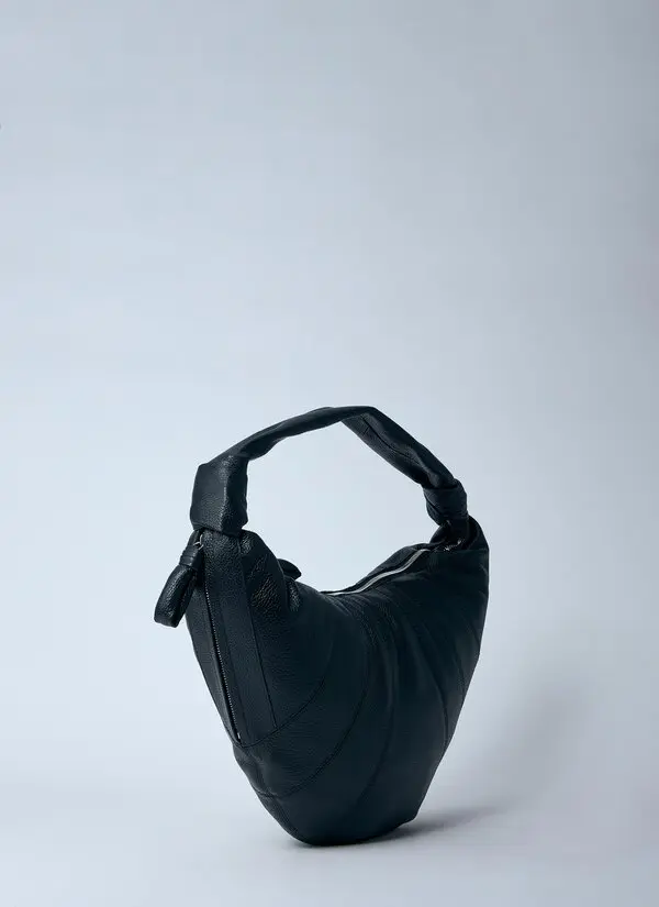 LEMAIRE Small Fortune Croissant Bag - Black