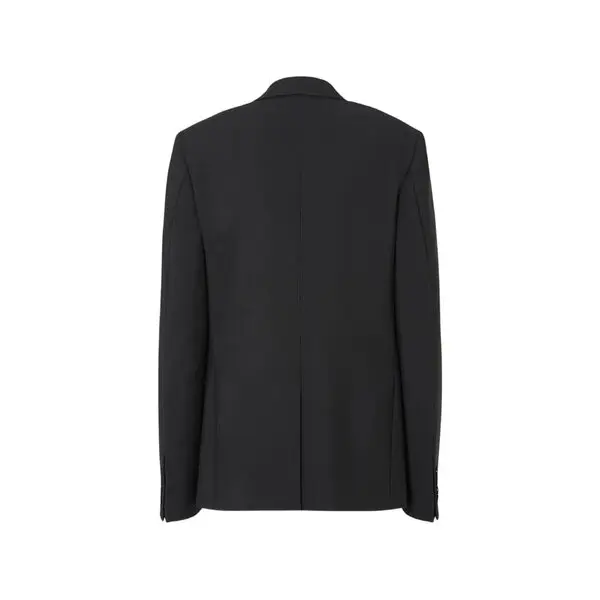 Fendi Mohair And Virgin Wool Tailored Blazer