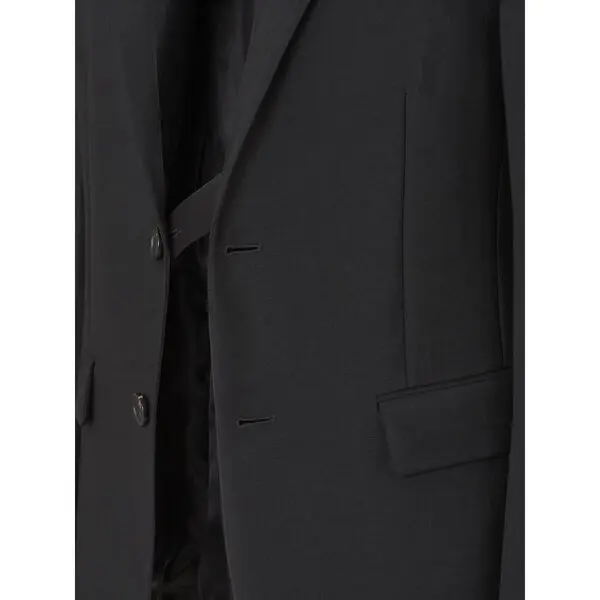 Fendi Mohair And Virgin Wool Tailored Blazer