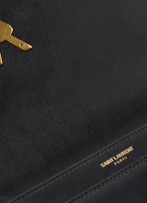 Saint Laurent Solferino Medium Satchel Shoulder Bag - Black