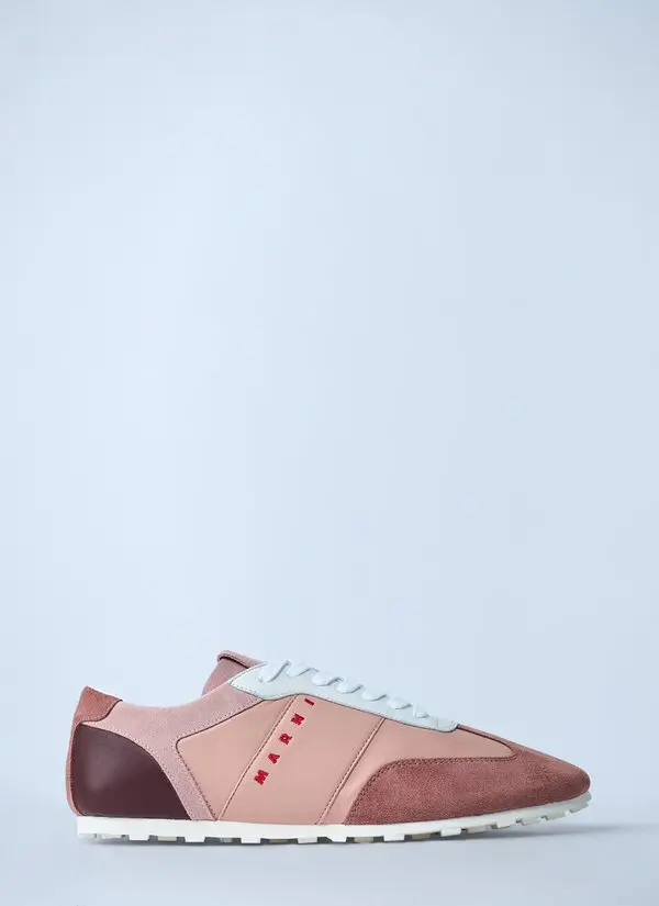 Marni Softy Soccer Leather Sneakers