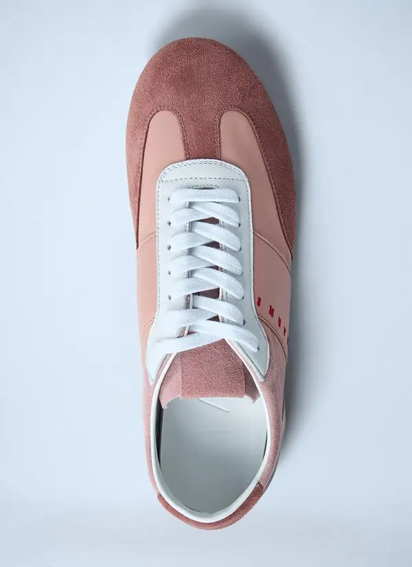 Marni Softy Soccer Leather Sneakers