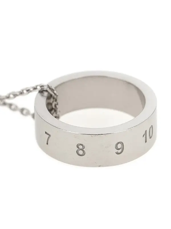 MAISON MARGIELA Numeric Necklace - Silver