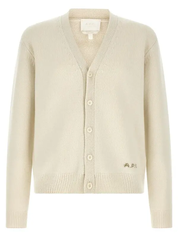 A.p.c. Kevin' Cardigan - White