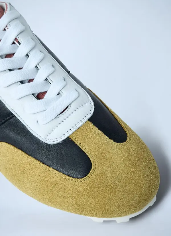 Marni Softy Soccer Leather Sneakers