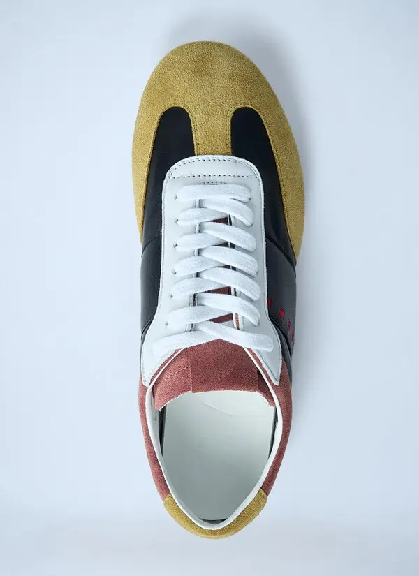 Marni Softy Soccer Leather Sneakers