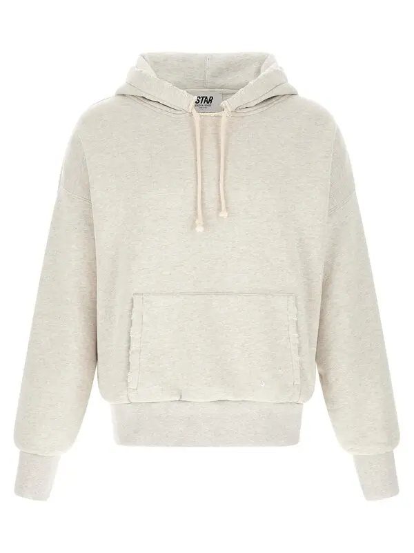 GOLDEN GOOSE Star' Hoodie - Gray