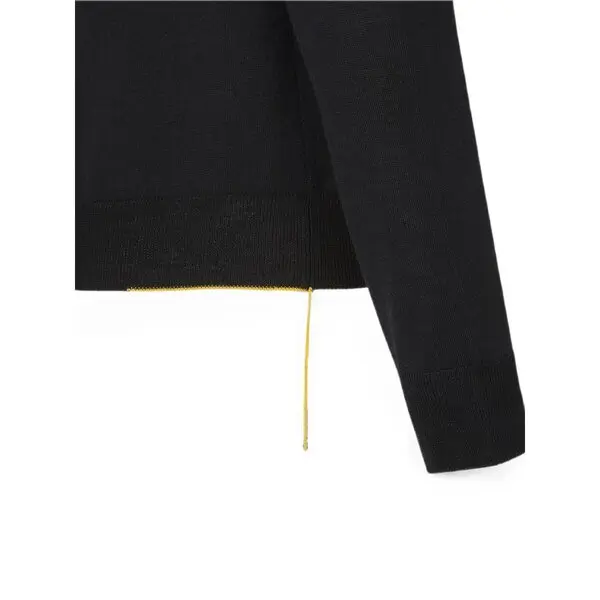 Fendi V-neck Slim Fit Wool Jumper