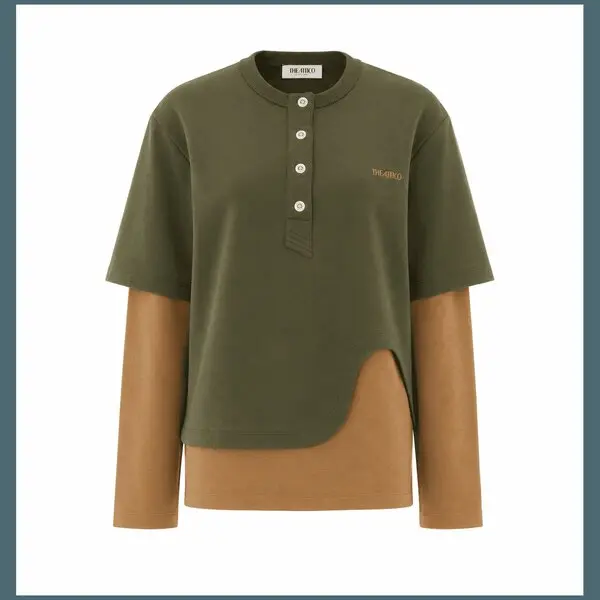 Attico Logo Sweatshirt - Green