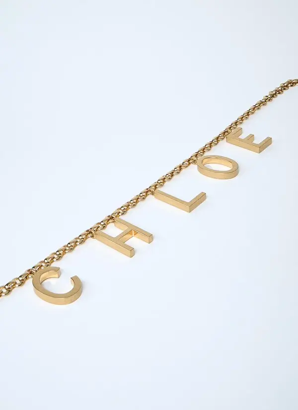 Chloé Logo Motif Belt