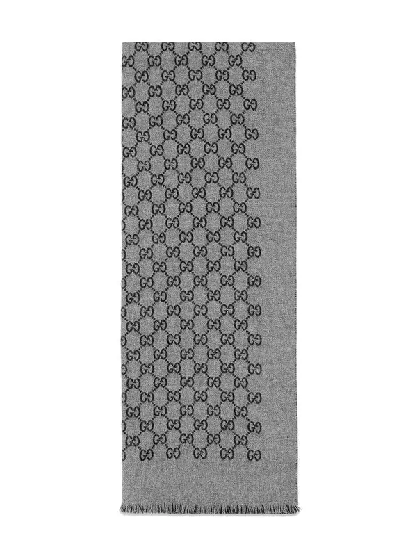 Gucci Gg Wool Scarf