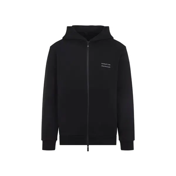 Moncler Cotton Sweatshirt - Black