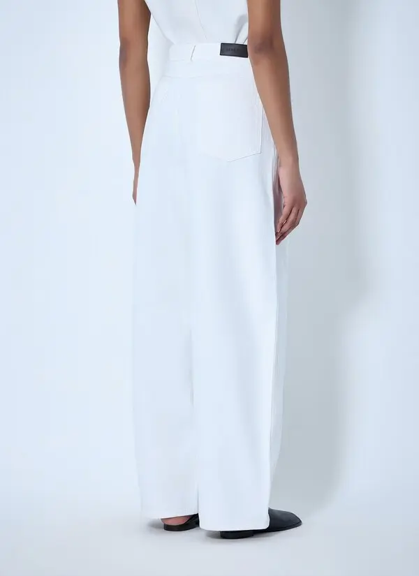 LEMAIRE Wide-leg Trousers - White